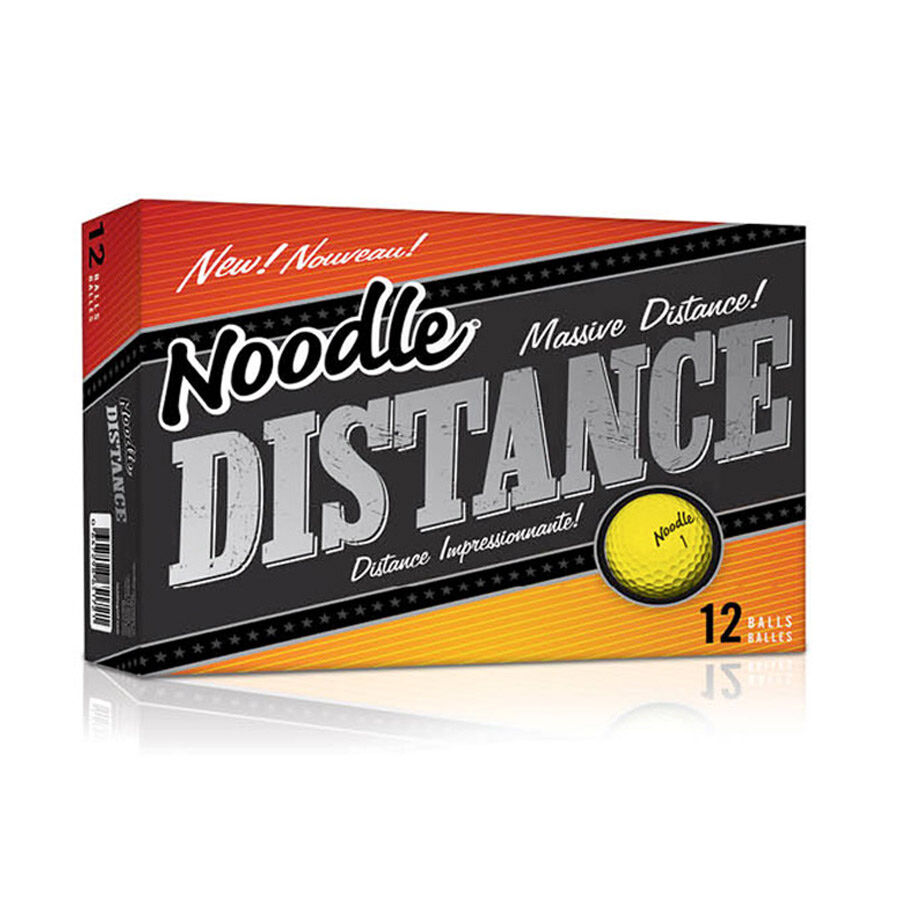 Noodle Distance Golf Ball Yellow