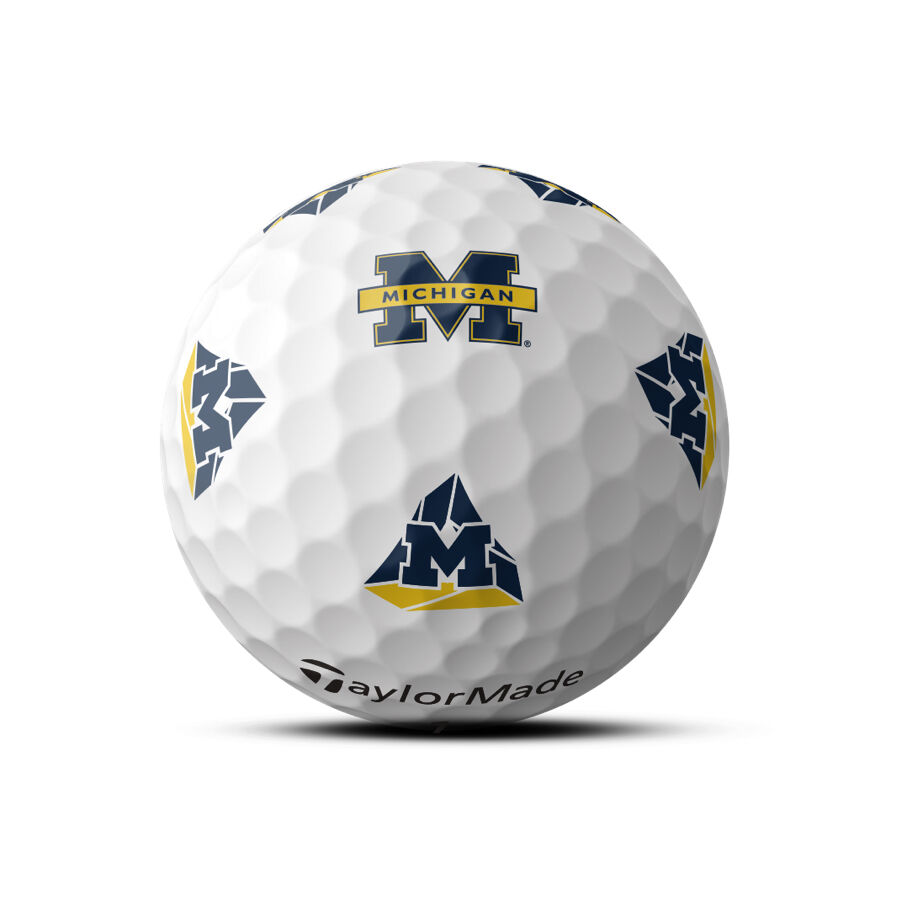 Michigan Wolverines TP5 pix Golf Balls
