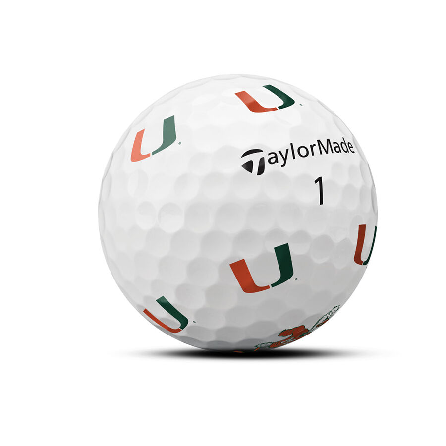 TP5 pix Miami Hurricanes Golf Balls | TaylorMade