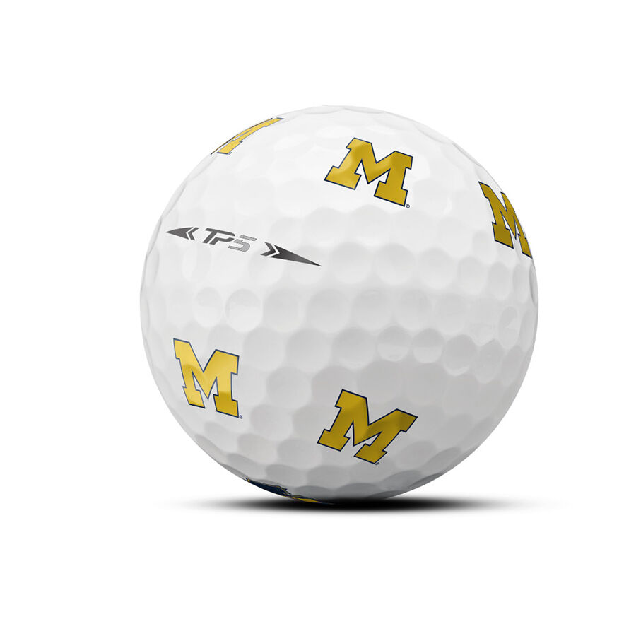 TP5 pix Michigan Wolverines Golf Balls | TaylorMade