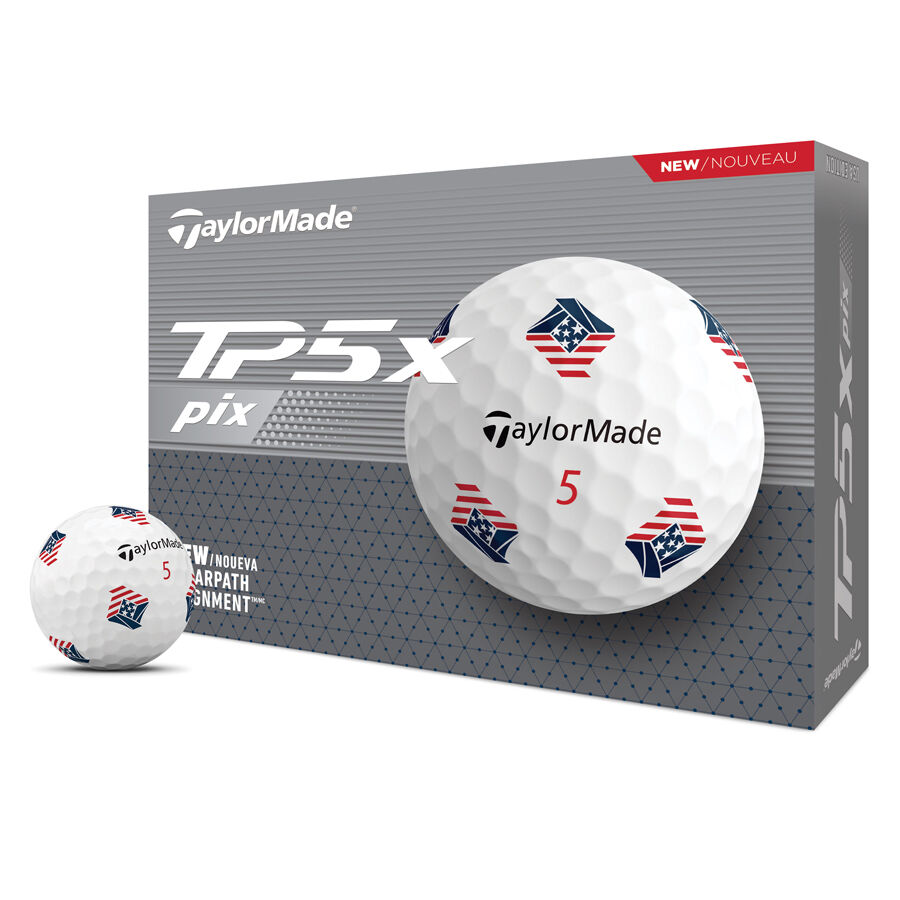 TP5x pix USA Golf Balls | TaylorMade